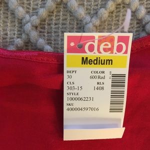 Deb | Tops | Nwt Deb Tank Top Red | Poshmark